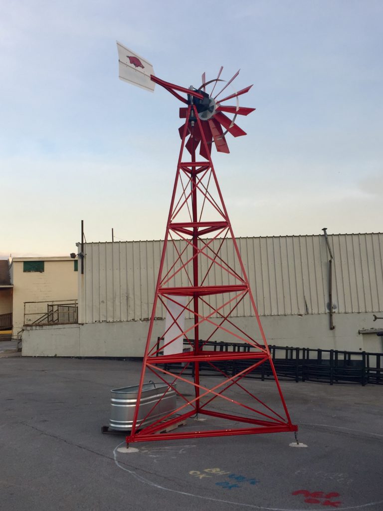 Windmill Aeration System For Ponds and Lakes at Farmer's Co-op