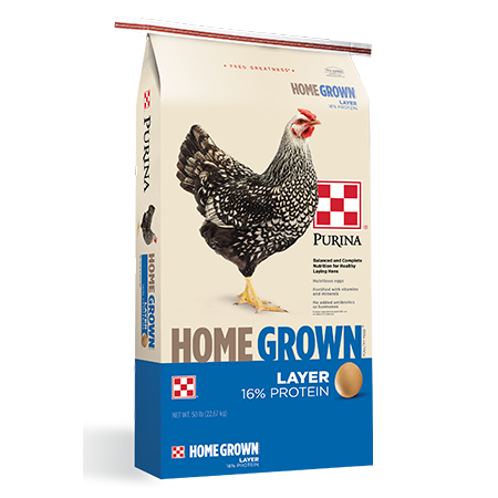 Purina Home Grown 16% Layer Pellets - Farmers Co-op