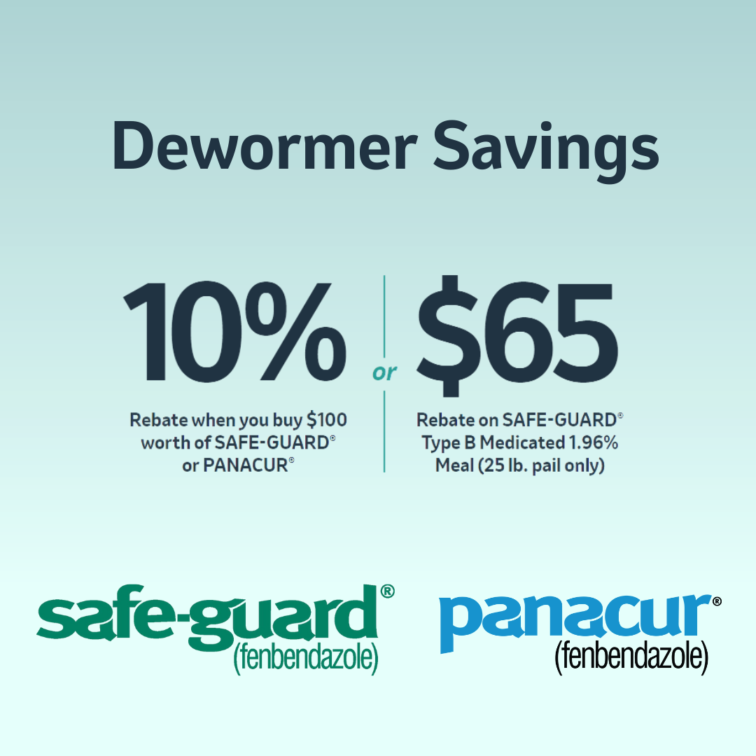Dewormer Savings - Farmers Co-op